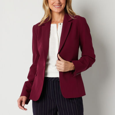 Liz Claiborne Womens Regular Fit Blazer - JCPenney