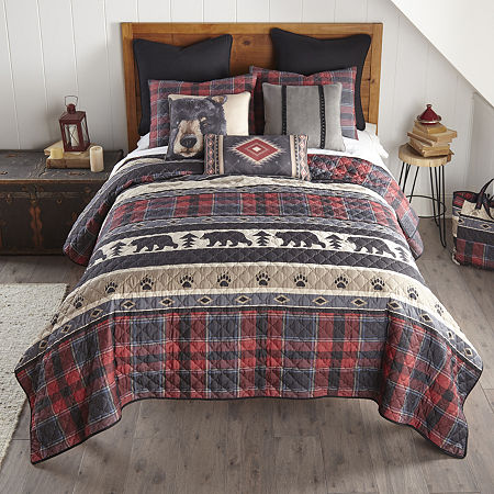 Donna Sharp Canoe Trip 4 Piece Quilt Set  King - Canoe Trip