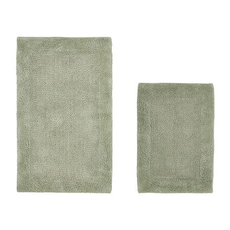 Click here for Better Trends Edge Bath Rug  One Size  Green prices
