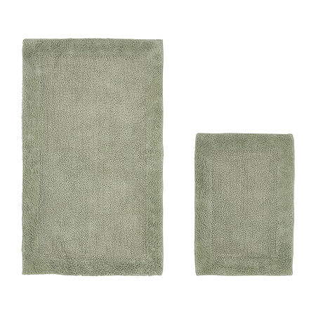 Click here for Better Trends Edge Bath Rug  One Size  Green prices