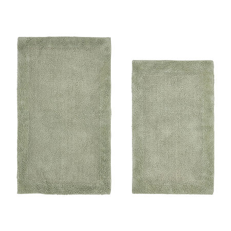Click here for Better Trends Edge Bath Rug  One Size  Green prices