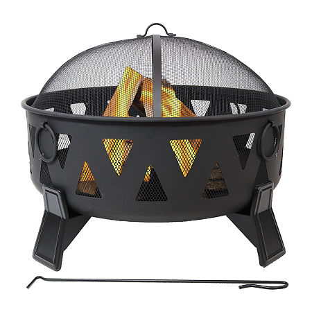 Click here for Weather Resistant Fire Pit  One Size  Black prices