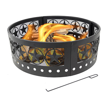 Click here for Weather Resistant Fire Pit  One Size  Black prices