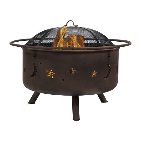 Click here for Weather Resistant Fire Pit  One Size  Black prices