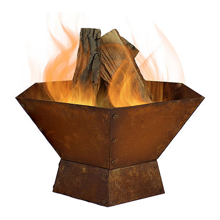 Click here for Weather Resistant Fire Pit  One Size  Brown prices