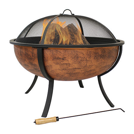 Click here for Weather Resistant Fire Pit  One Size  Black prices