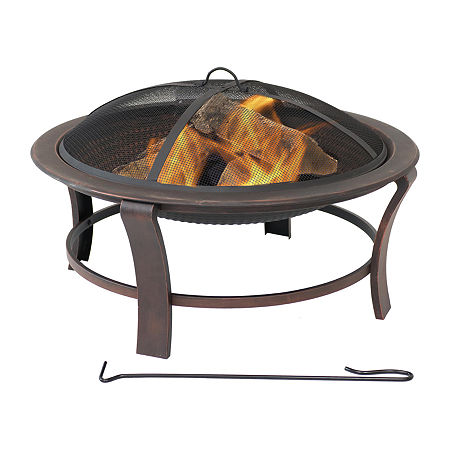 Click here for Weather Resistant Fire Pit  One Size  Black prices