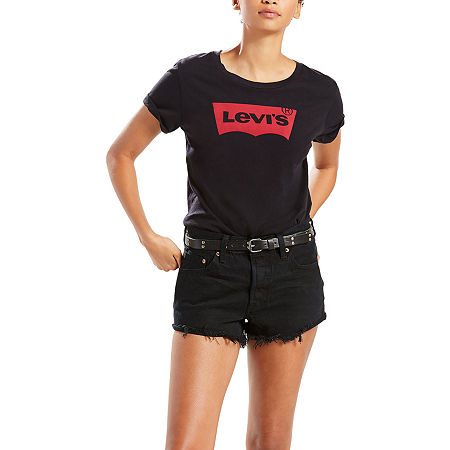 Womens Levis(R) The Perfect Jersey Knit Short Sleeve Tee