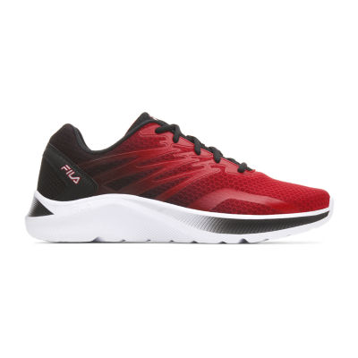 FILA Memory Sequence Mens Running Shoes, Color: Red Black - JCPenney