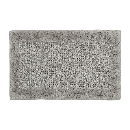 Click here for Knightsbridge Naples Bath Rug  One Size  Silver prices