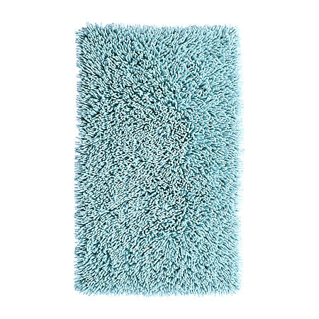Click here for Knightsbridge Chenille Shaggy Bath Rug  One Size... prices