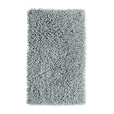 Click here for Knightsbridge Chenille Shaggy Bath Rug  One Size... prices