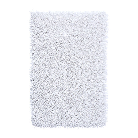 Click here for Knightsbridge Chenille Shaggy Bath Rug  One Size... prices