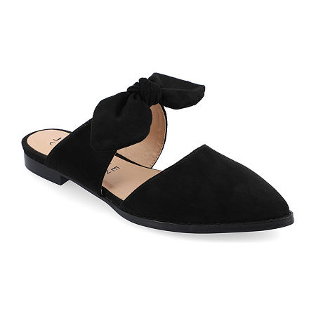 Click here for Journee Collection Womens Telulah Bow Slip On Flat... prices