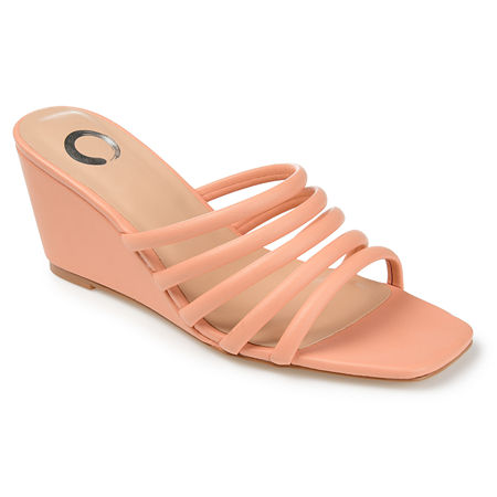Click here for Journee Collection Rizie Womens Open Toe Wedge Hee... prices