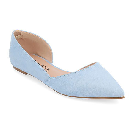 Click here for Journee Collection Ester Womens Pointed Ballet Fla... prices