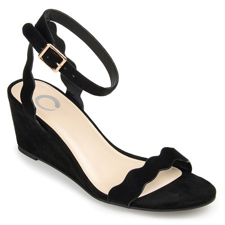 Click here for Journee Collection Loucia Womens Round Open Toe We... prices