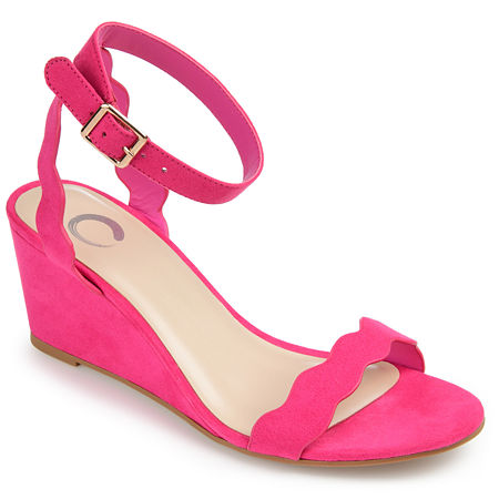 Click here for Journee Collection Loucia Womens Round Open Toe We... prices