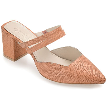 Click here for Journee Signature Kaitlynn Womens Pointed Closed T... prices
