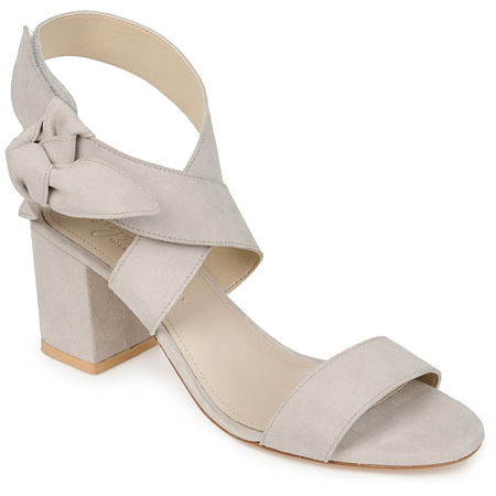 Click here for Journee Signature Hether Womens Round Open Toe Blo... prices