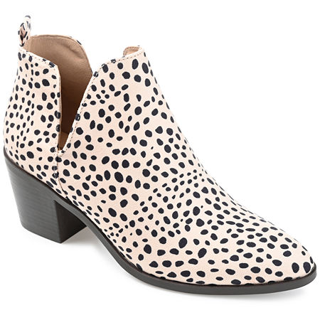 Click here for Journee Collection Womens Lola Stacked Heel Bootie... prices
