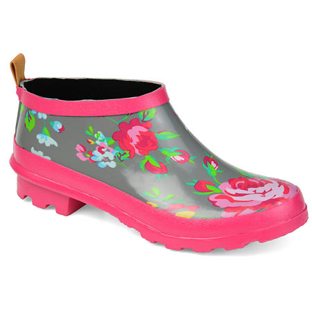 Click here for Journee Collection Womens Rainer Flat Heel Rain Bo... prices