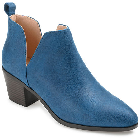 Click here for Journee Collection Womens Lola Stacked Heel Bootie... prices