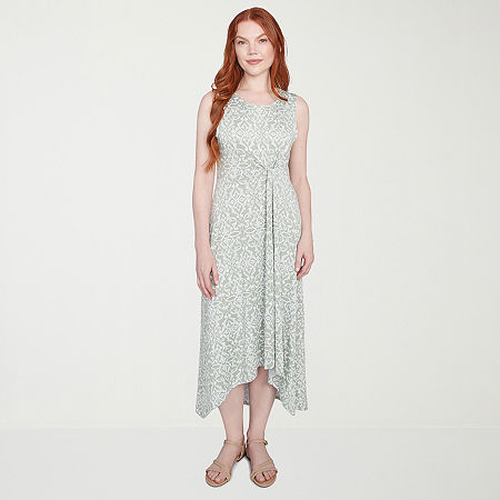 Click here for Larky Lark Womens Sleeveless Midi Medallion A-Line... prices