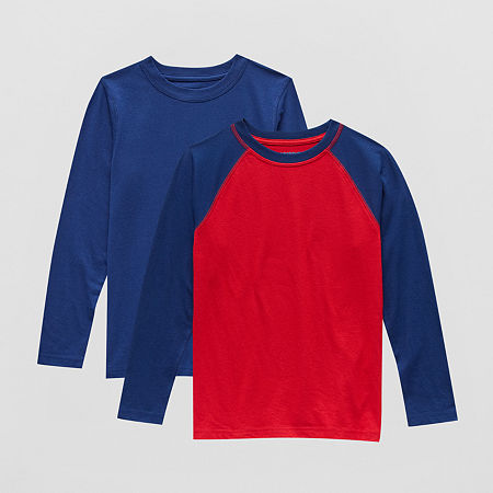 Click here for Thereabouts Little & Big Kid Boys Crew Neck Long S... prices