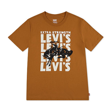 Click here for Levis Big Kid Boys Crew Neck Short Sleeve Regular... prices