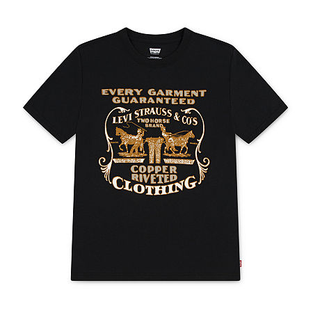 Click here for Levis Big Kid Boys Crew Neck Short Sleeve Regular... prices