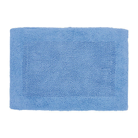 Click here for Better Trends Edge Bath Rug  One Size  Blue prices