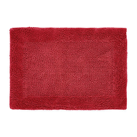 Click here for Better Trends Edge Bath Rug  One Size  Red prices