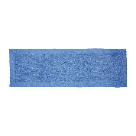 Click here for Better Trends Edge Bath Rug  One Size  Blue prices