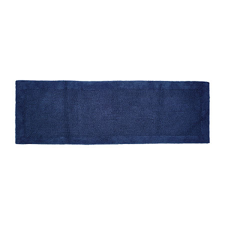 Click here for Better Trends Edge Bath Rug  One Size  Blue prices