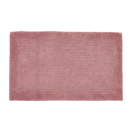 Better Trends Edge Bath Rug  One Size  Pink