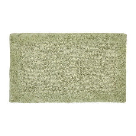 Click here for Better Trends Edge Bath Rug  One Size  Green prices