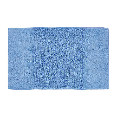 Click here for Better Trends Granada Bath Rug  One Size  Blue prices