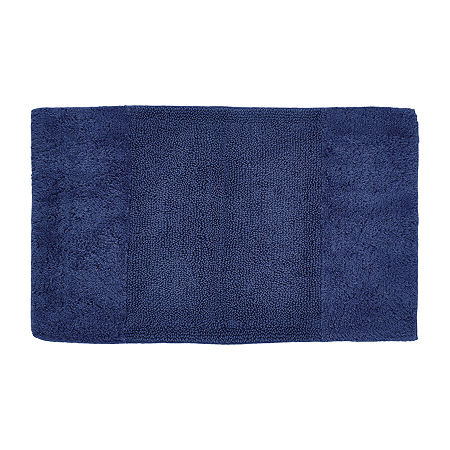 Click here for Better Trends Granada Bath Rug  One Size  Blue prices