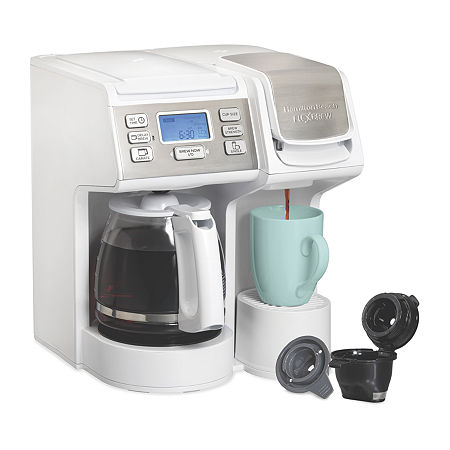 Hamilton Beach FlexBrew Trio Coffee Maker - 49917 - White