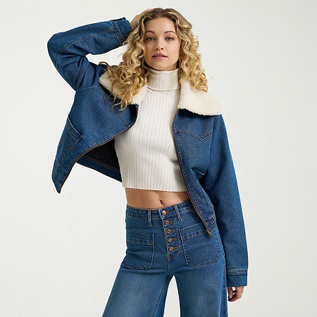 Click here for Wrangler Womens Denim Jacket  Medium  Blue prices
