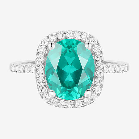 Click here for Womens Lab Created Green Yttrium Aluminum Garnet S... prices