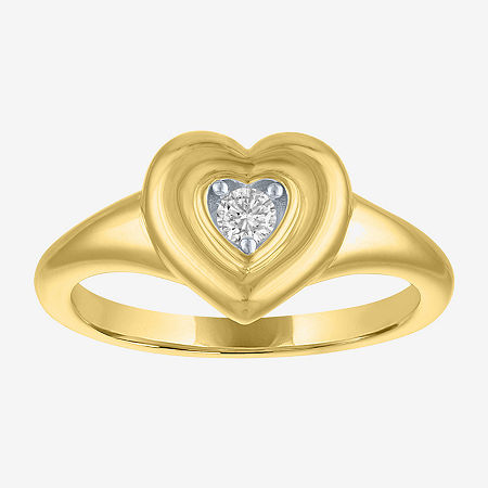 Click here for Heart (Gh / Si2 I1) Womens 1/10 CT. T.W. Lab Grown... prices
