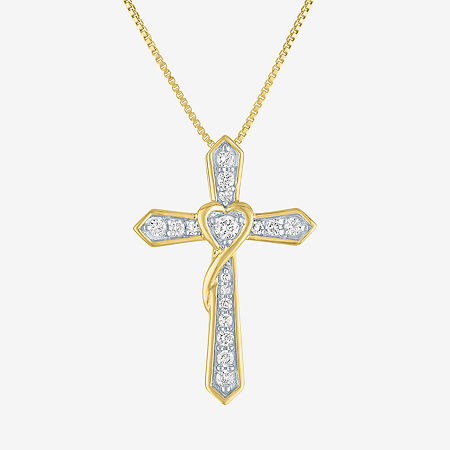 Click here for Cross (G-H / Si2-I1) Womens 1/4 CT. T.W. Lab Grown... prices
