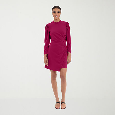 Click here for Clover And Sloane Womens 3/4 Sleeve Sheath Dress... prices