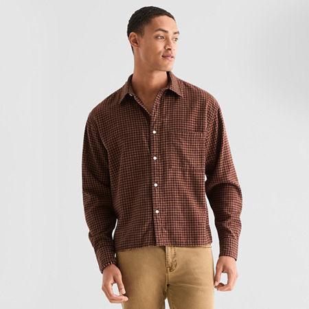 Click here for Arizona Mens Easy-on + Easy-off Long Sleeve Classi... prices