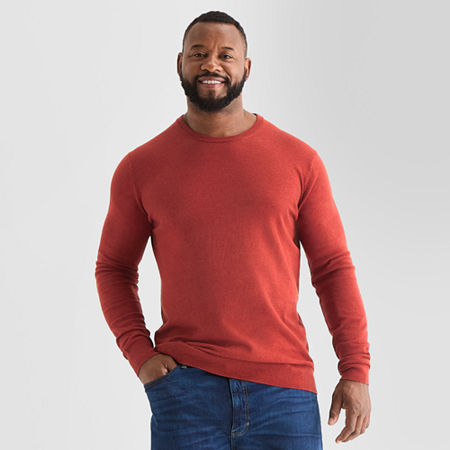 Click here for St. Johns Bay Fine Gauge Big and Tall Mens Crew Ne... prices