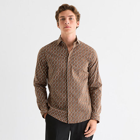 Click here for J. Ferrar Ultra Comfort Mens Long Sleeve Slim Fit... prices