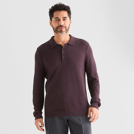Click here for Stafford Mens Long Sleeve Pullover Sweater  Medium... prices
