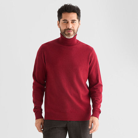 Click here for Stafford Mens Long Sleeve Regular Fit Turtleneck... prices
